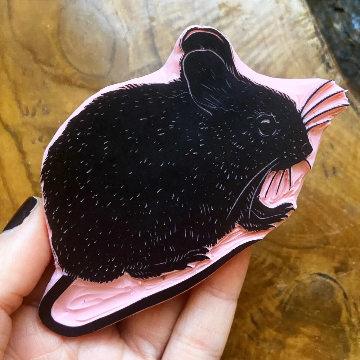 Mouse Block Print – New Lane Road Mercantile