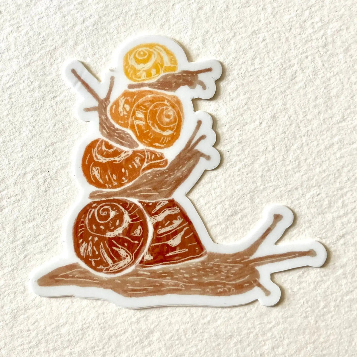 Snail Tower Block Print Vinyl Sticker – New Lane Road Mercantile